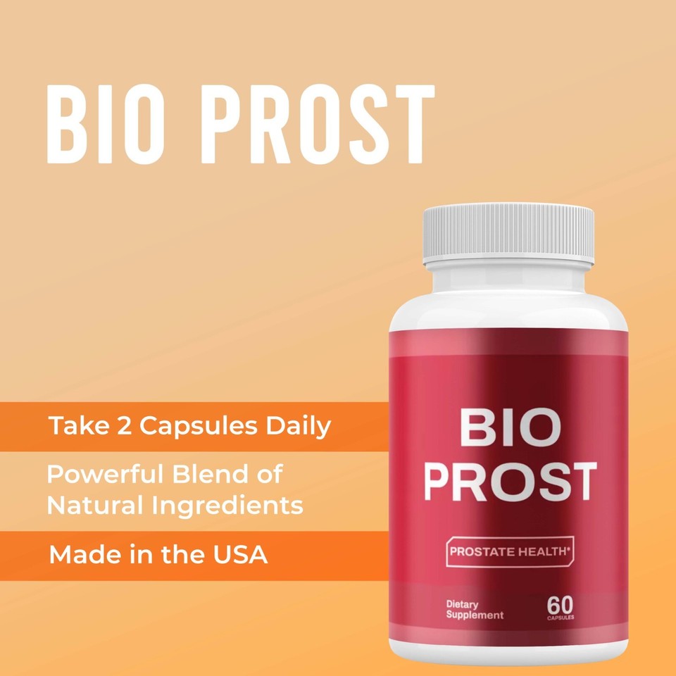 (5 Pack) BioProst Capsules Prostate Health Support -Bio Prost Male ...