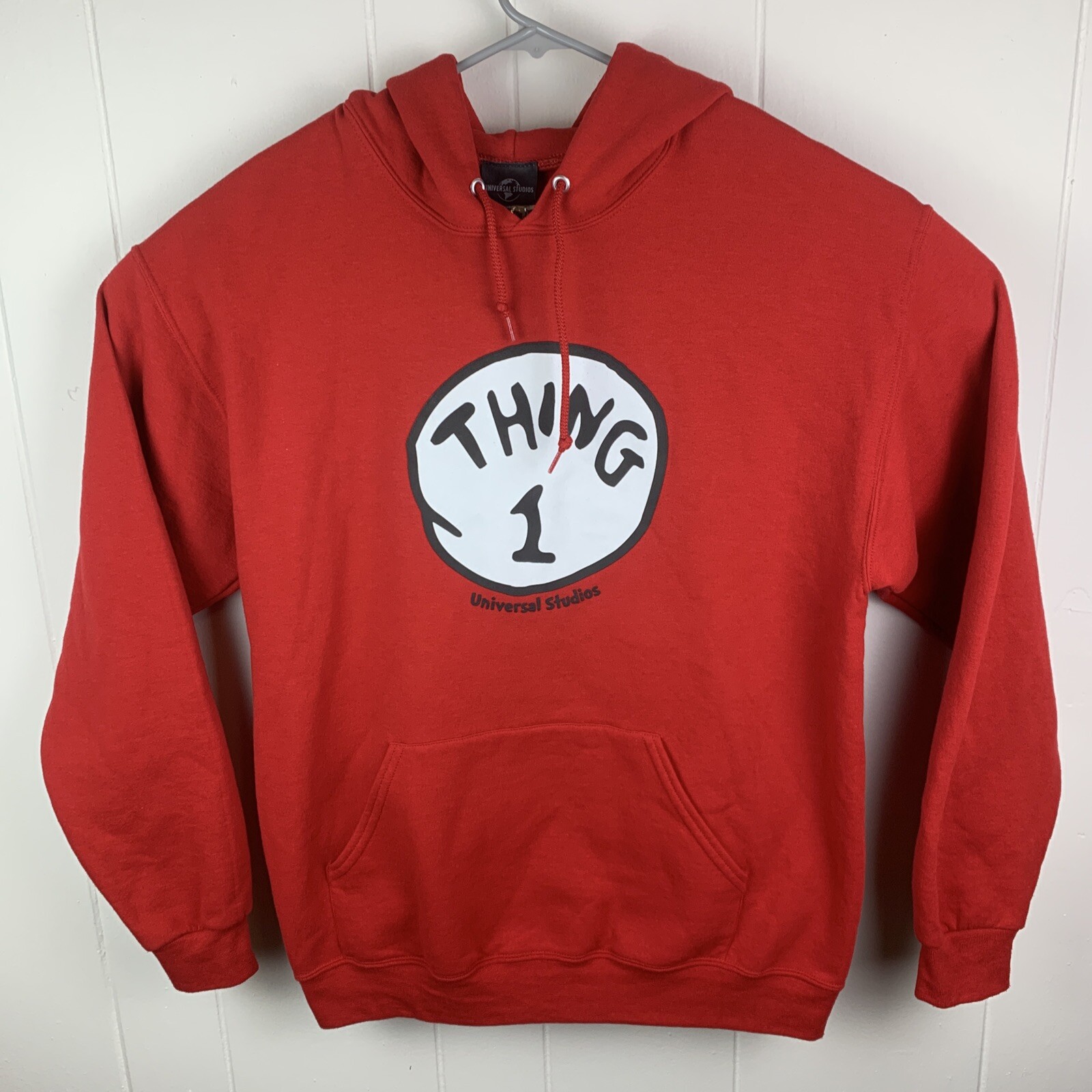 Universal Studios Thing 1 Hoodie Red Men’s Large | eBay