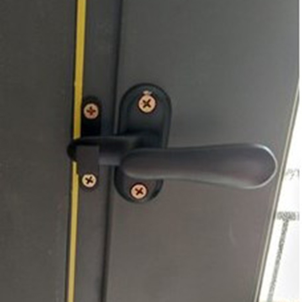 Stainless Steel Band Lock with Flush Installation to Avoid Protrusions ...
