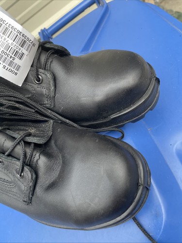 Men's Belleville GPB Steel Toe VIBRAM Combat Boots Size 8XW Black ...