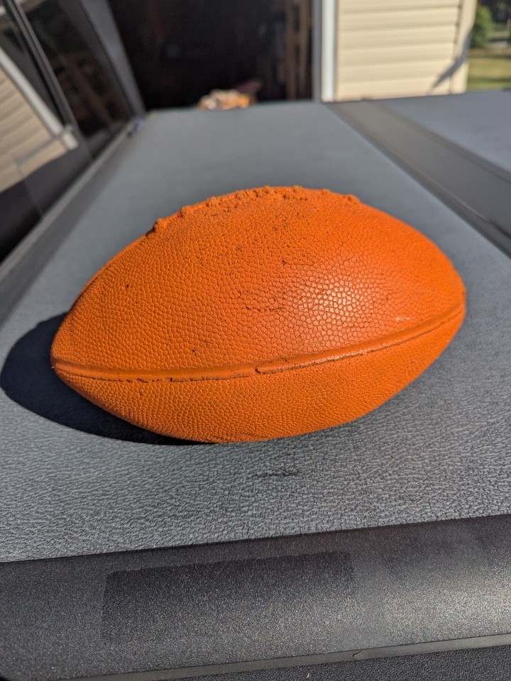 Vintage Parker Brothers Official Nerf Football Blue & Orange 9" Made ...