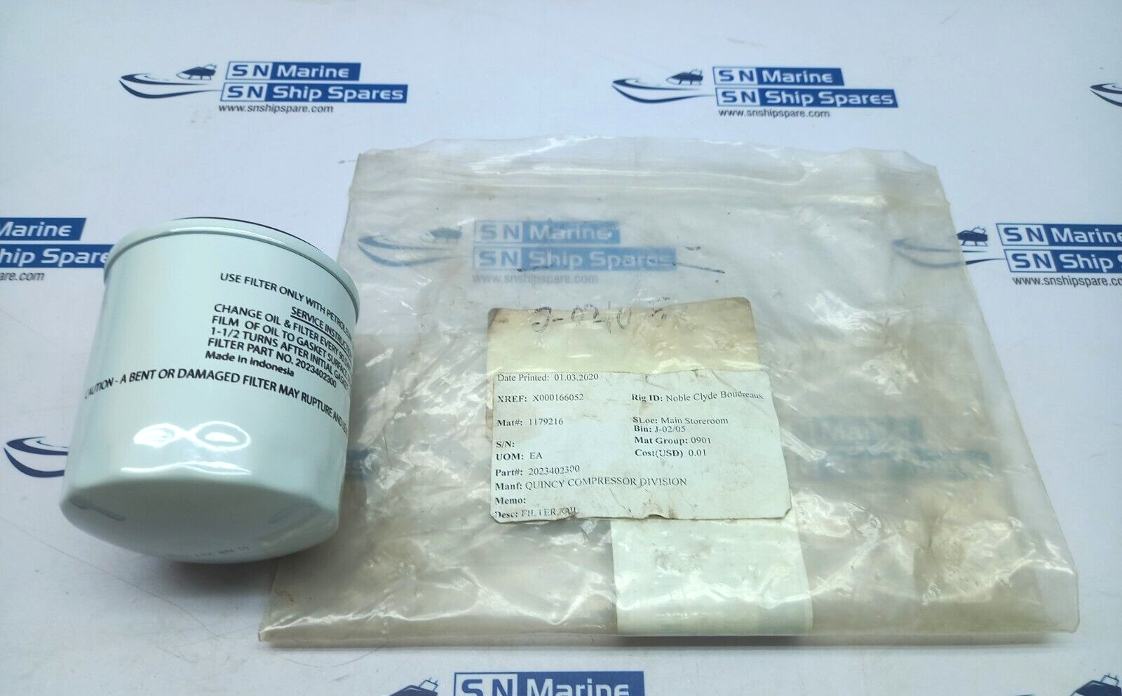 Quincy Compressor 2023402300 Oil Filter | eBay