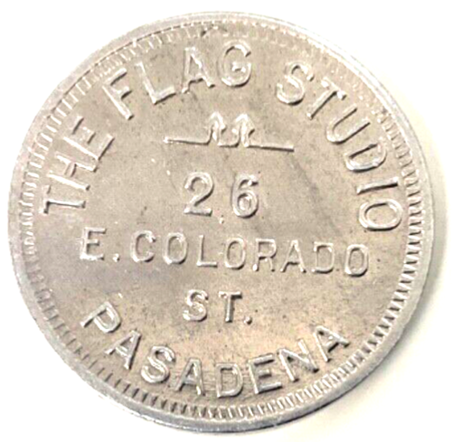 Pasadena California The Flag Studio Token | eBay