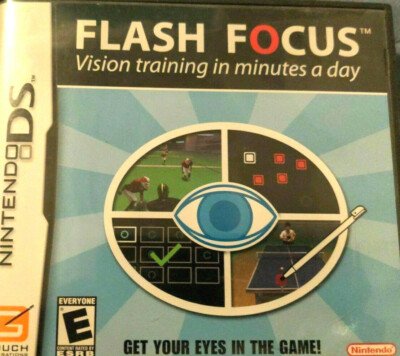 Flash Focus Vision Training in Minutes a Day Nintendo DS GAME COMPLETE ...