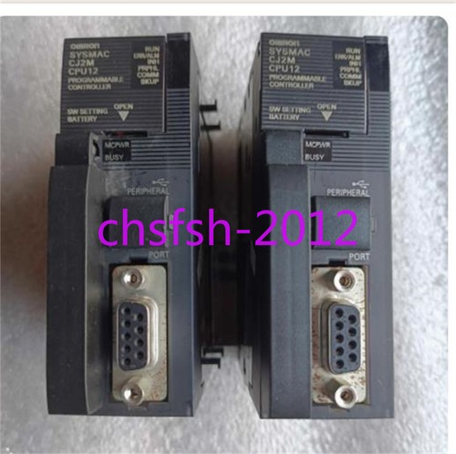 1PCS Omron PLC module CJ2M-CPU12 in good condition | eBay