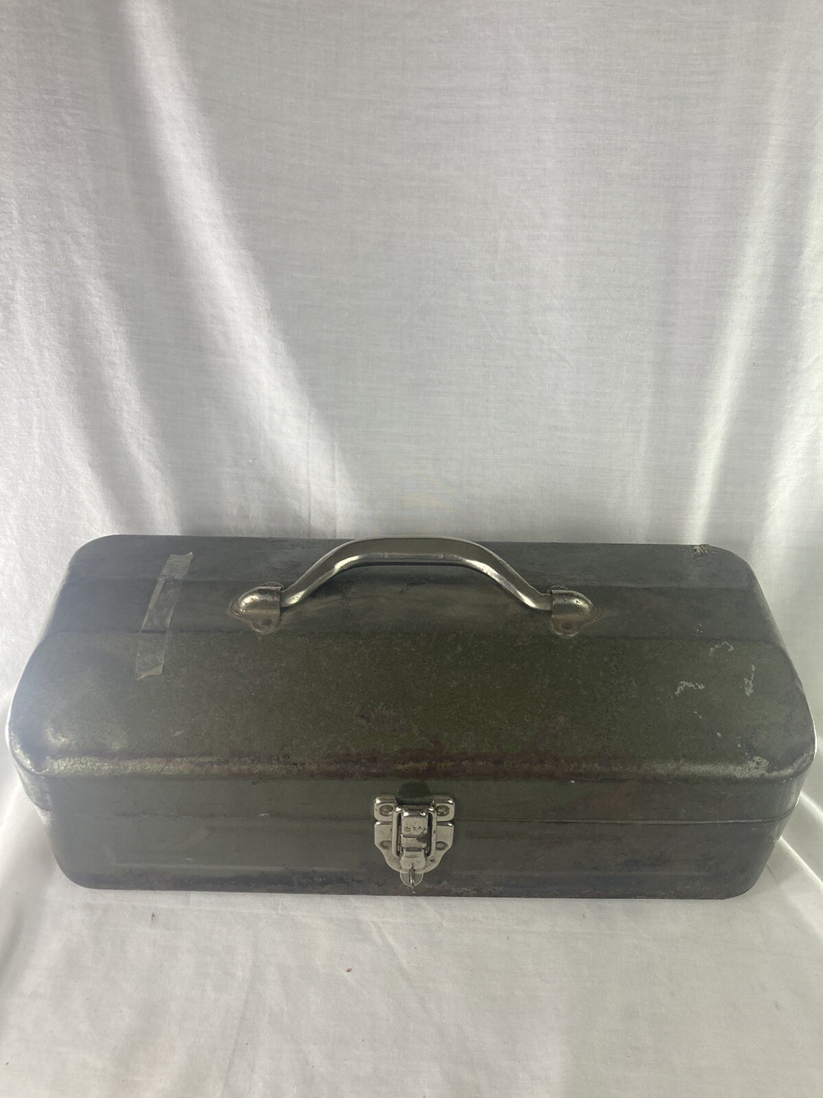 Vintage Metal Tackle Box Antique | eBay