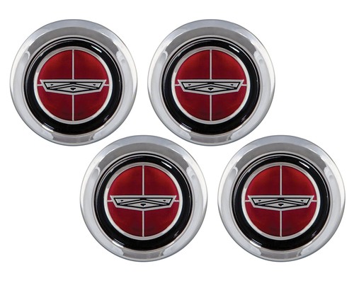 Ford Magnum 500 Wheel Center Caps Set of 4 2.125in Hole Torino Maverick ...