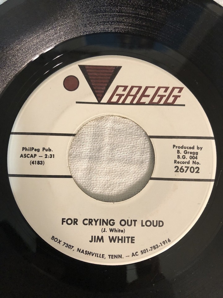 Jim White Just Another Broken Heart For Crying Out Loud Gregg – 26702 ...