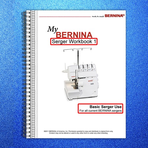 BERNINA Serger Workbook 1 Basic Serger Use - TOUGH WIRE CLOSURE - TOUGH JACKET | eBay