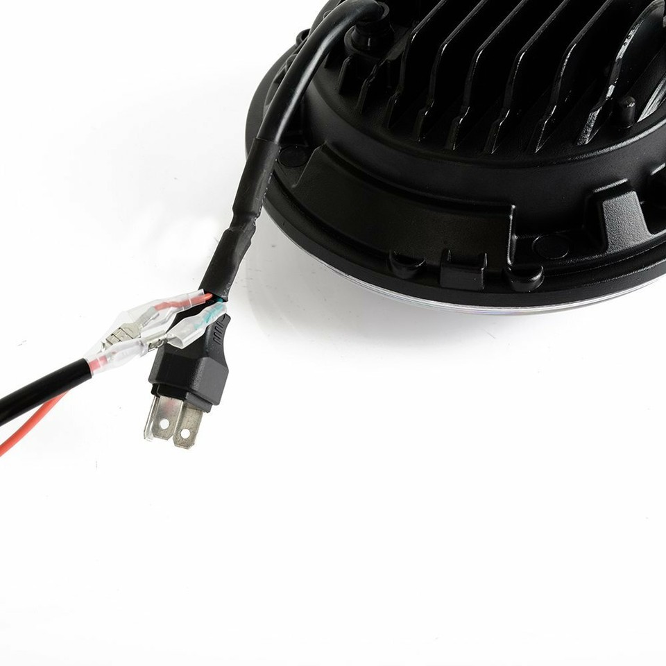 ACC Wiring Harness Kit For Daytime Running Light DRL Halo LED Headlight ...