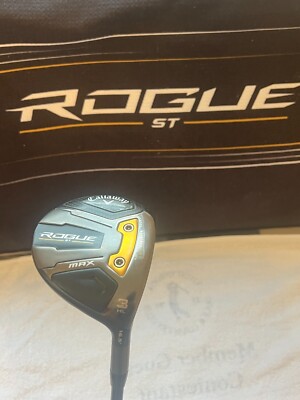 **Used Callaway Rogue ST Max 3 HL FW w/ C6 Red 40g A-Flex Shaft by ...