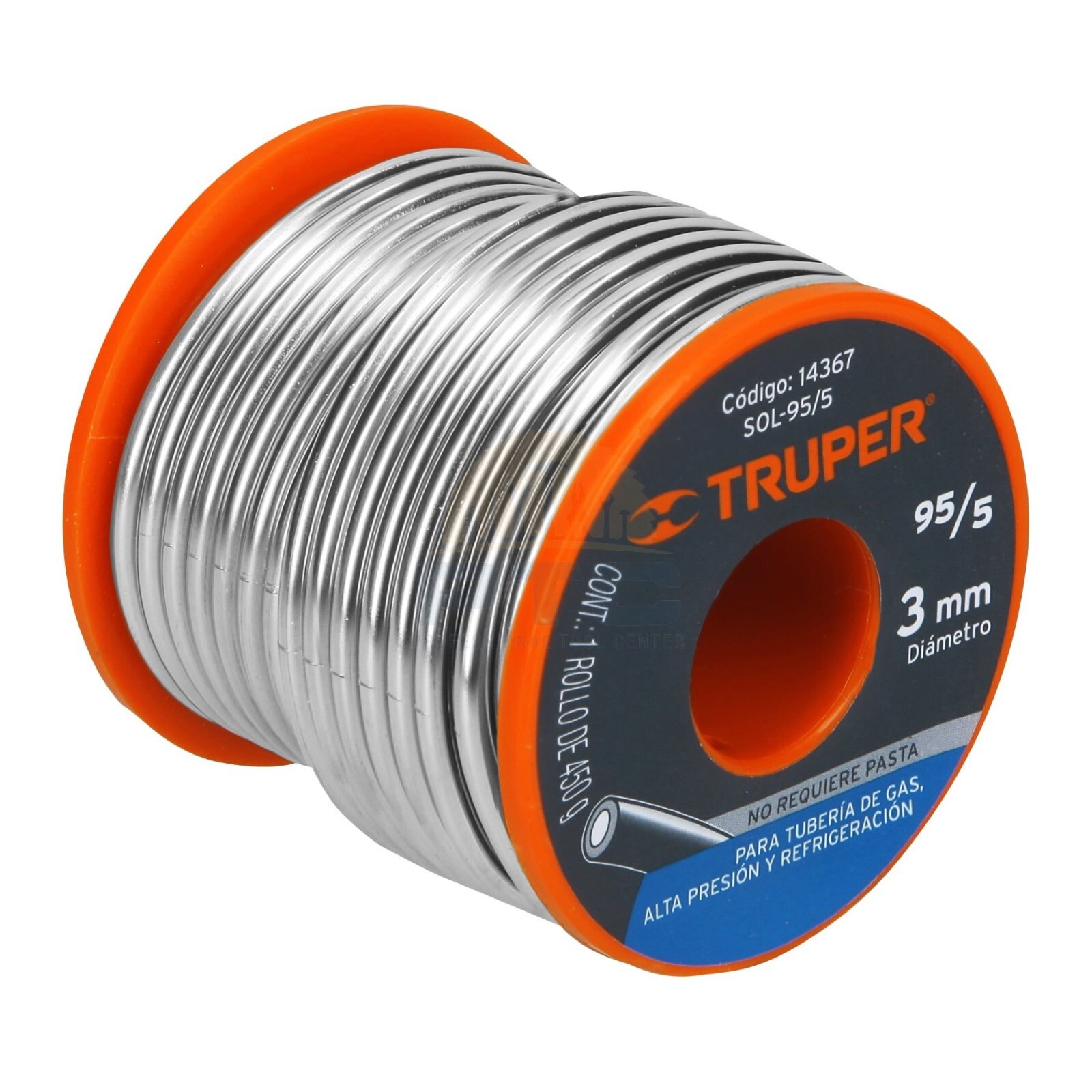 Truper SOL-95/5 Rosin cored solder 95/5, gas pipe, 450g | eBay