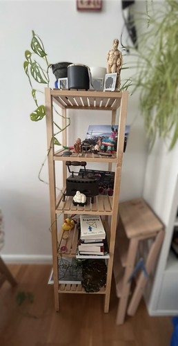 IKEA MUSKAN Shelf – Wood, 37x37x140 cm | eBay.de