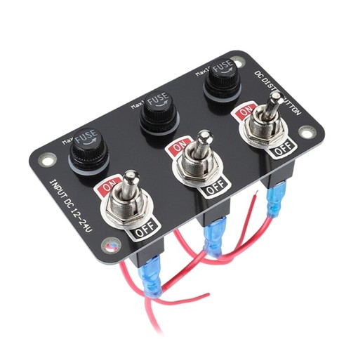 Automotive Fuses Box Control Panel with Multi Port Switches Power ...