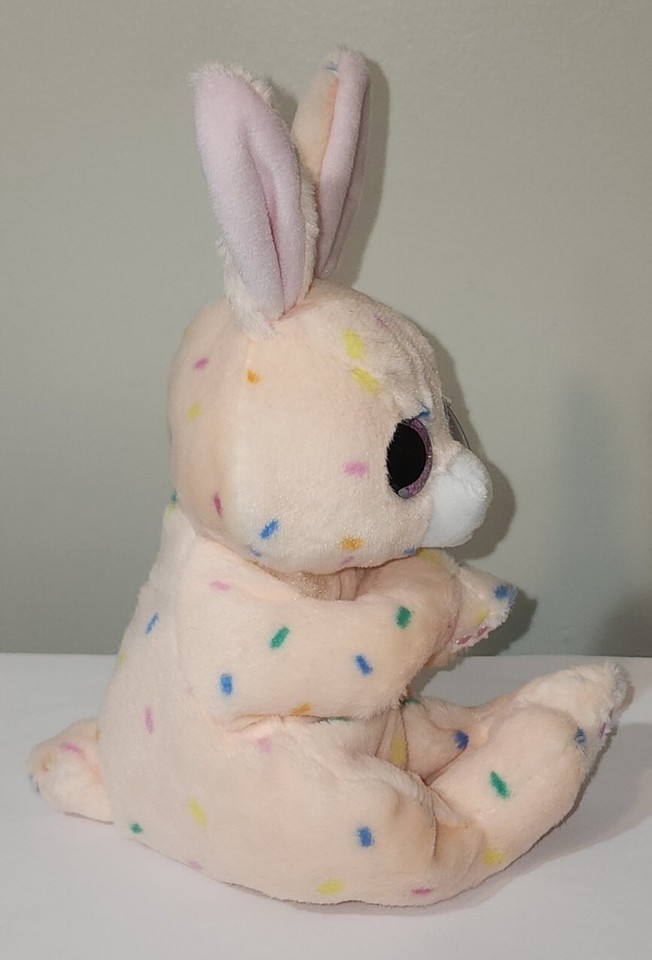 Ty Beanie Baby Bellies - CREAM, MERINGUE & PEACHES 6" NEW Easter Bunny ...