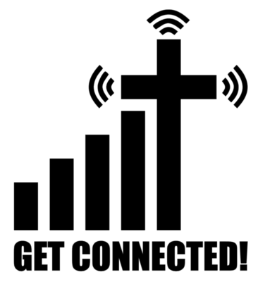 Jesus Get Connected Vinyl Decal, Bumper Sticker, Christian, Car, Window ...