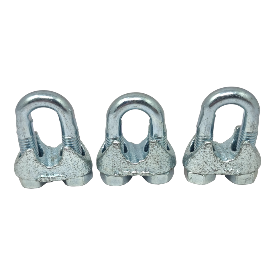 Wire Rope Grips Steel Cable Grip Clamp U Bolt 3mm 5mm 6mm 8mm 10mm 12mm ...