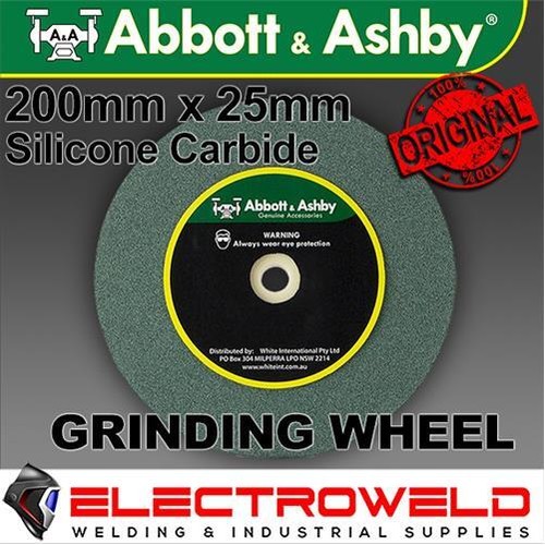 Abbott & Ashby 200mm 8" Grinding Wheel / Disc Bench Grinder Silicone ...