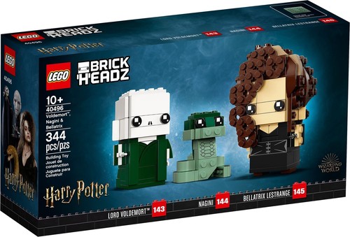 LEGO 40496 BRICKHEADZ: VOLDEMORT, NAGINI & BELLATRIX **Free Shipping ...