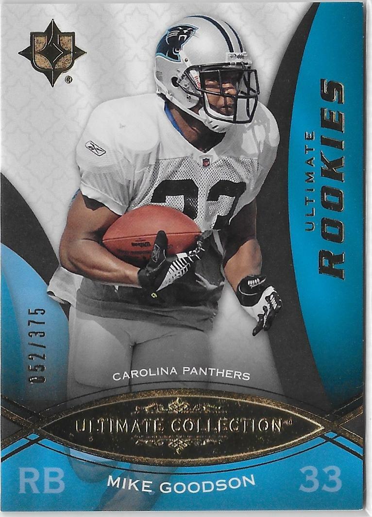 2009 UD Ultimate Collection MIKE GOODSON ROOKIE RC #198 PANTHERS /375 ...