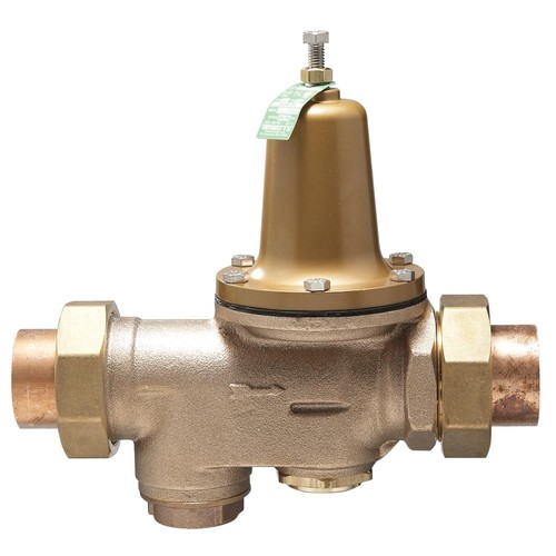 Watts 1-Inch Lead-Free Water Pressure Reducing Valve, Double Union, 25 ...
