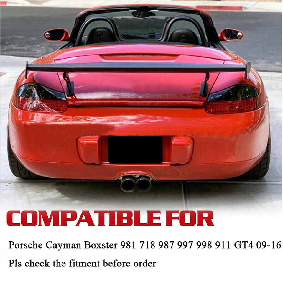 For Porsche Cayman Boxster 981 718 987 998 911 GT4 Rear Trunk Spoiler ...