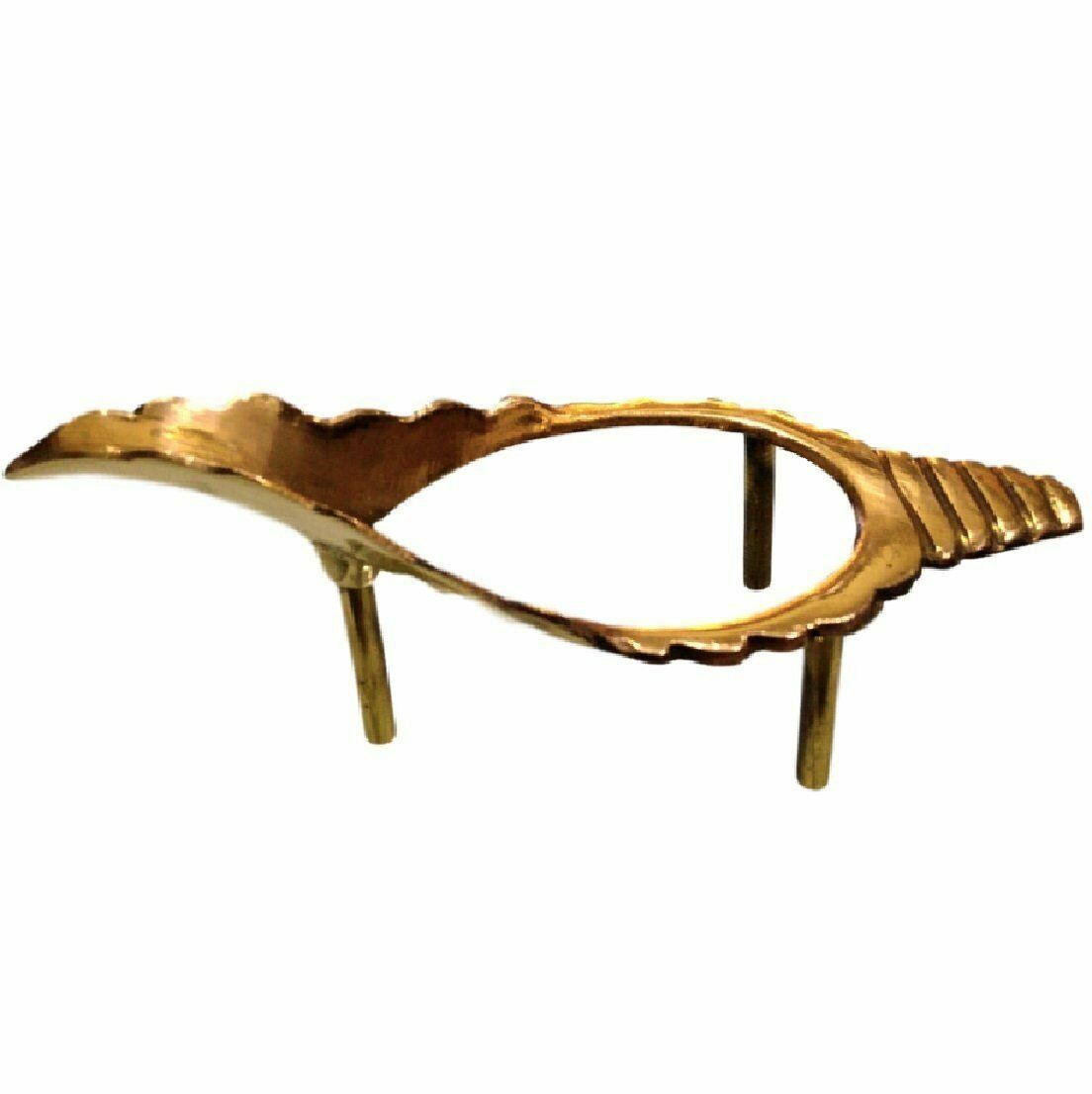 BEST POOJA SOUND SHANKHA CONCH SHELL WITH BRASS STAND FOR HINDU DIVINE ...