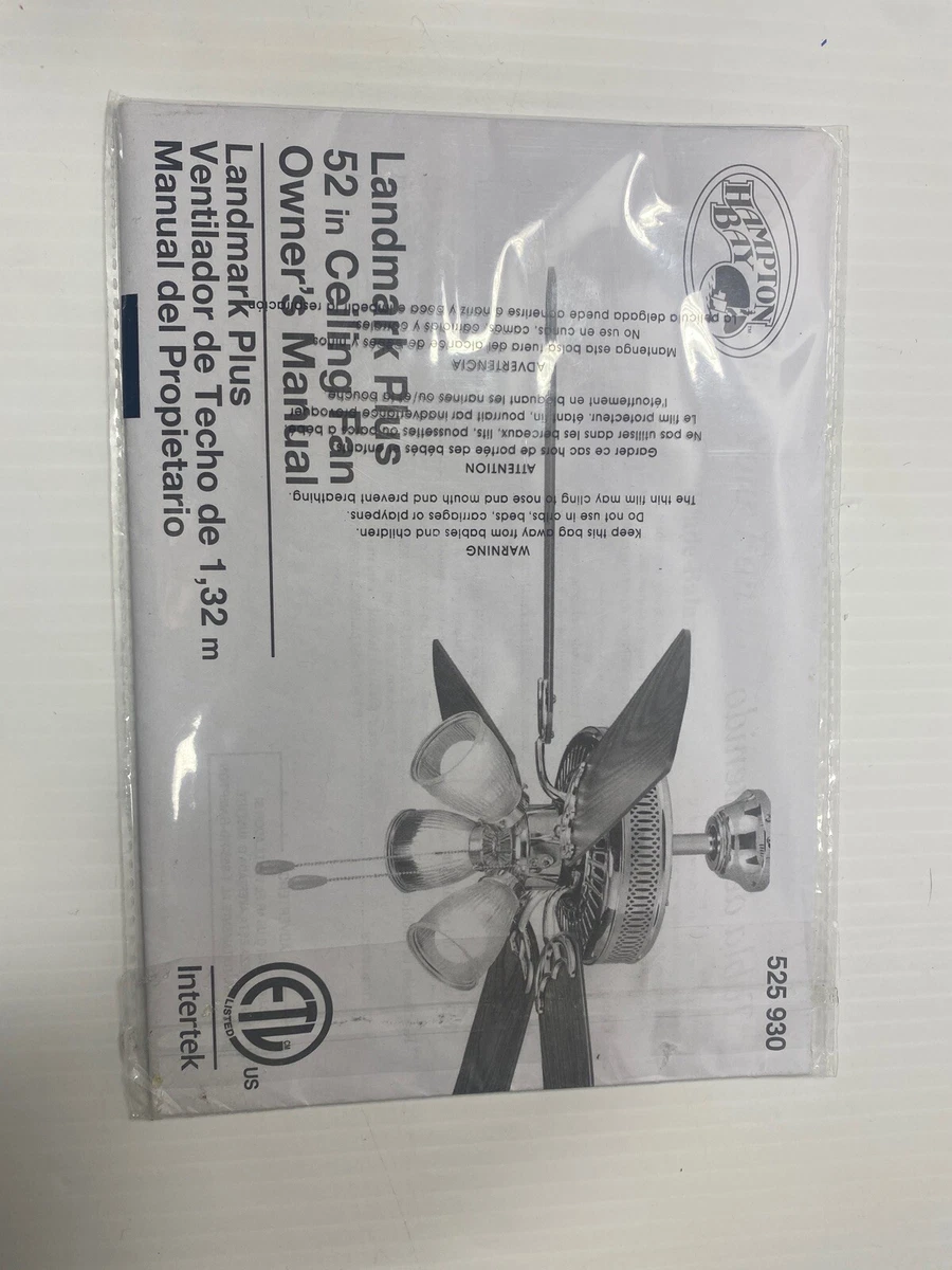 Intertek Ceiling Fan Manual | Shelly Lighting