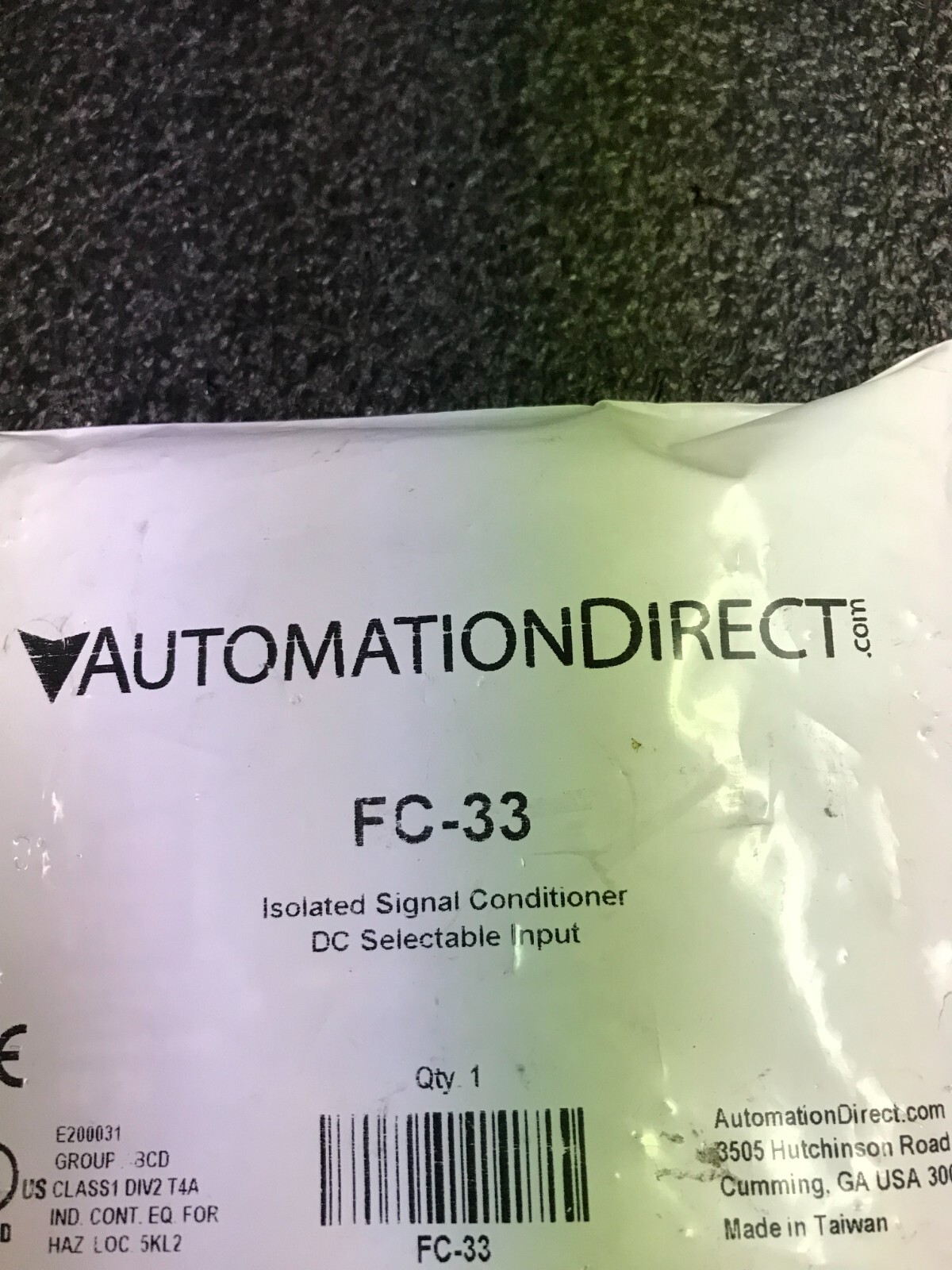 AutomationDirect FC-33 Isolated Signal Conditioner for sale online | eBay