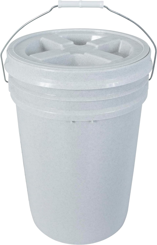 Vittles Vault 25 Lb Airtight Bucket Container for Food Storage, Food ...