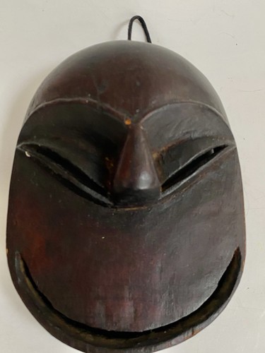 Hand Carved African Smiling Mask “Monkey Mask” | eBay