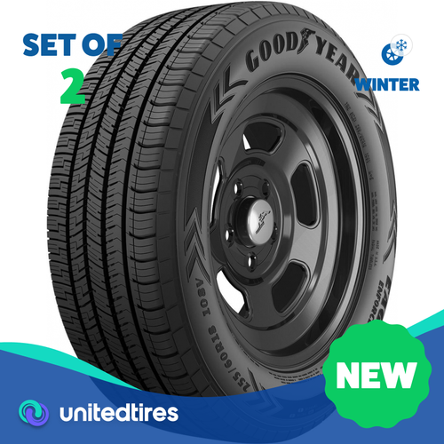Set of (2) New P 225/60R18 Goodyear Eagle Enforcer Winter 100V | eBay