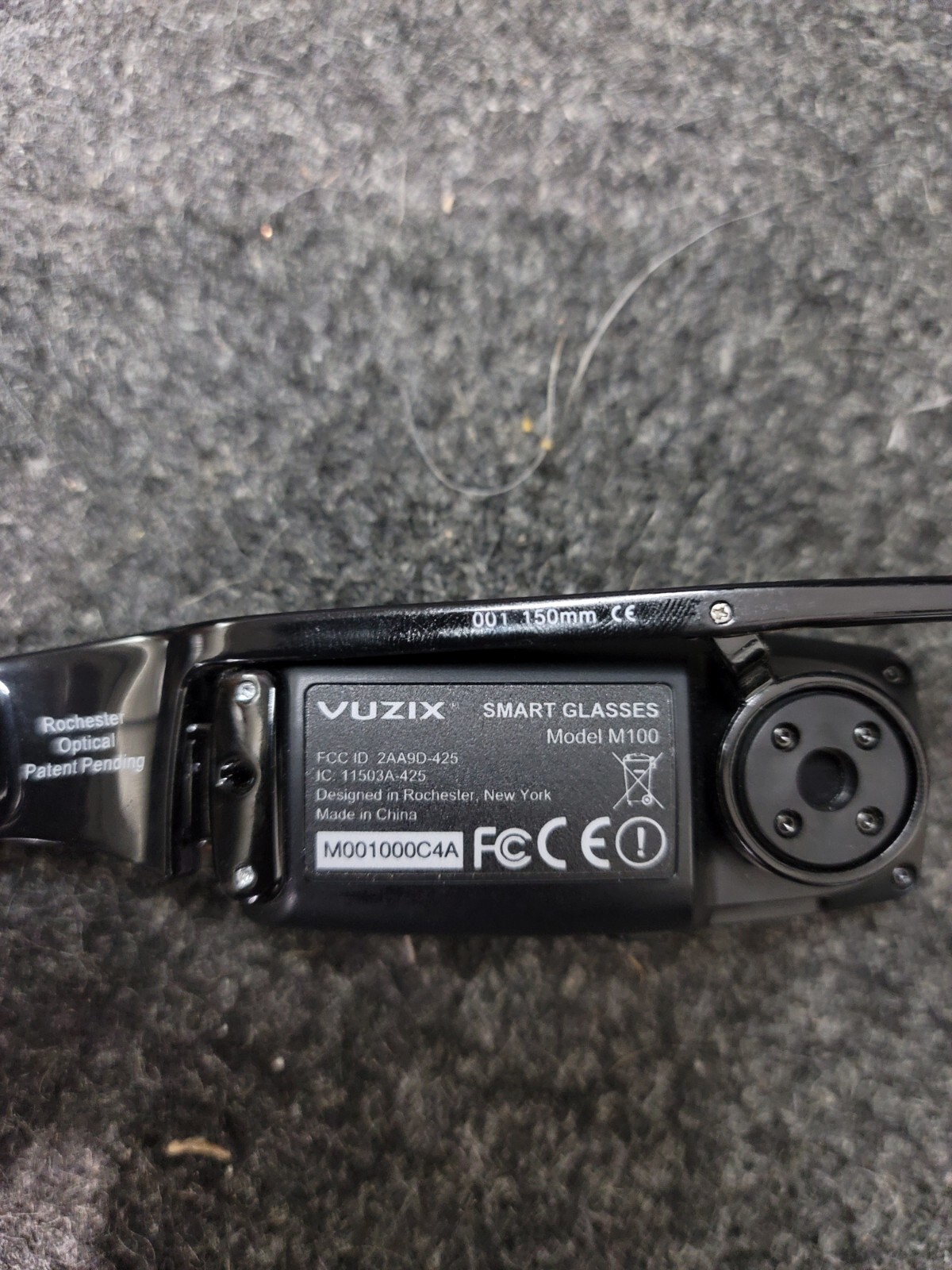 M100 Vuzix smart glasses with portable power station | eBay