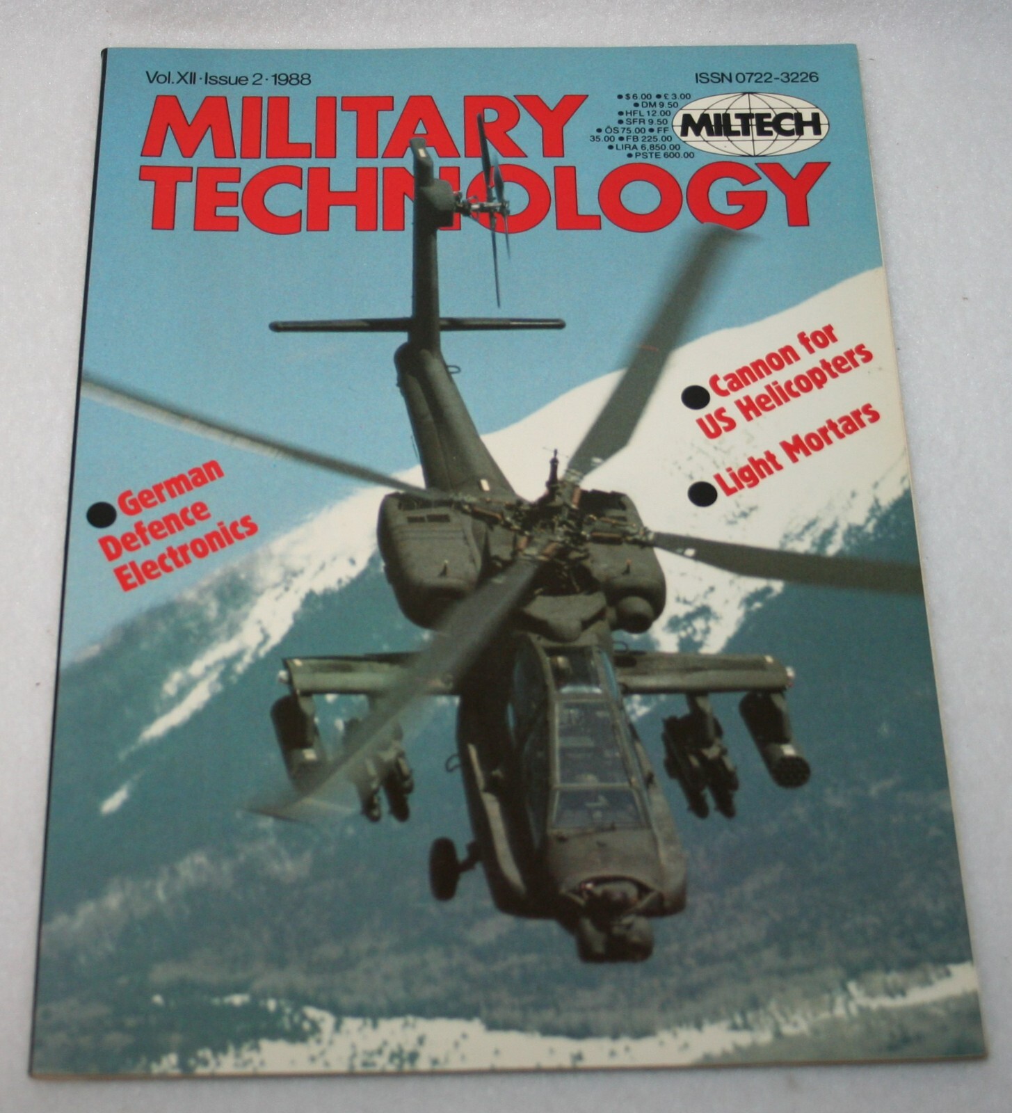 5 Issue Lot MILITARY TECHNOLOGY Miltech Magazine 1986-88 NATO Cold War Military | eBay