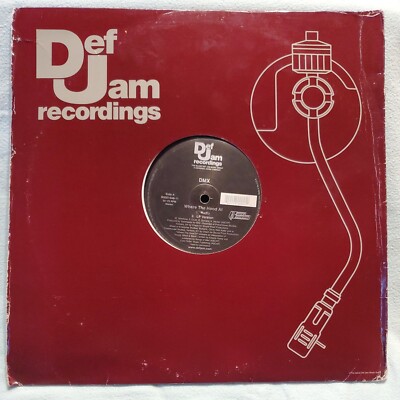 DMX - Where The Hood At - 12" Vinyl Record - Def Jam 2003 Ruff Ryders ...