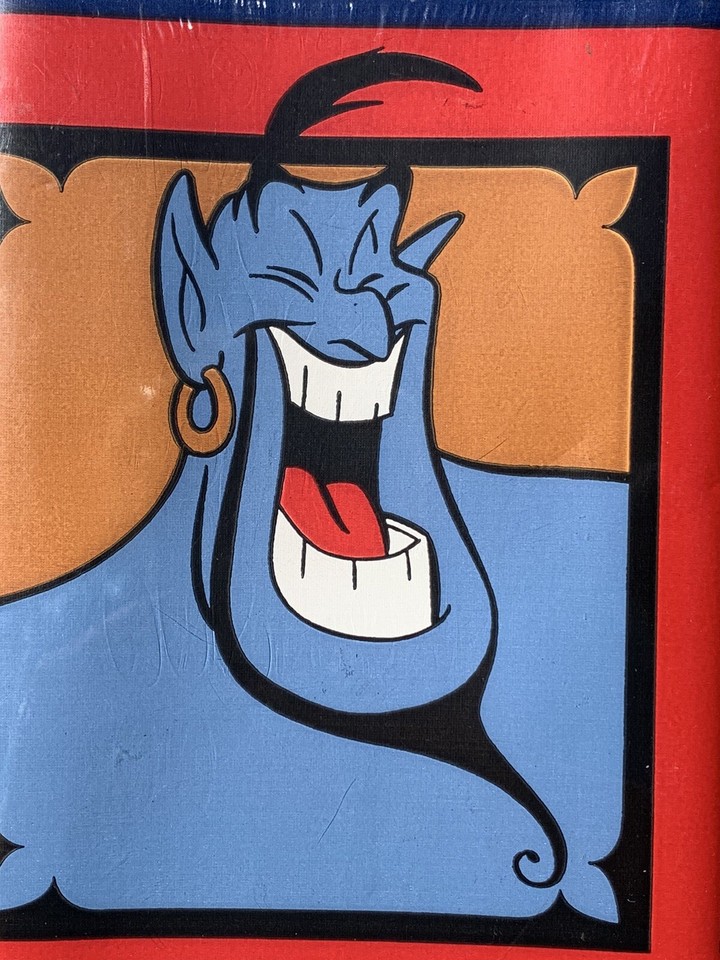 Vtg Disneys Aladdin Decorative Washable Wall Paper Border 15 Feet Lot 8 ...