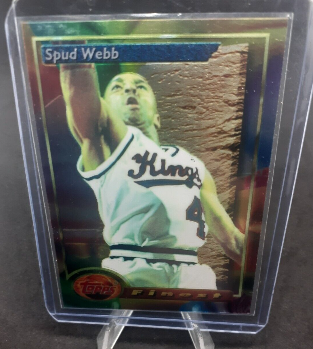Spud Webb 1993-94 Topps Finest card. | eBay Australia