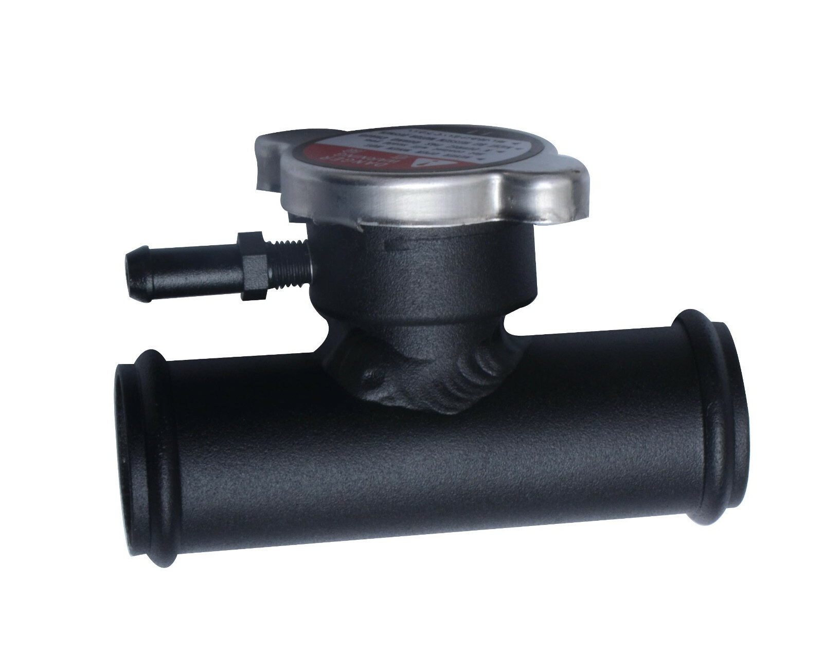 Universal Aluminum In Line Radiator Hose Filler Neck/Cap 1-1/4" Hose ...