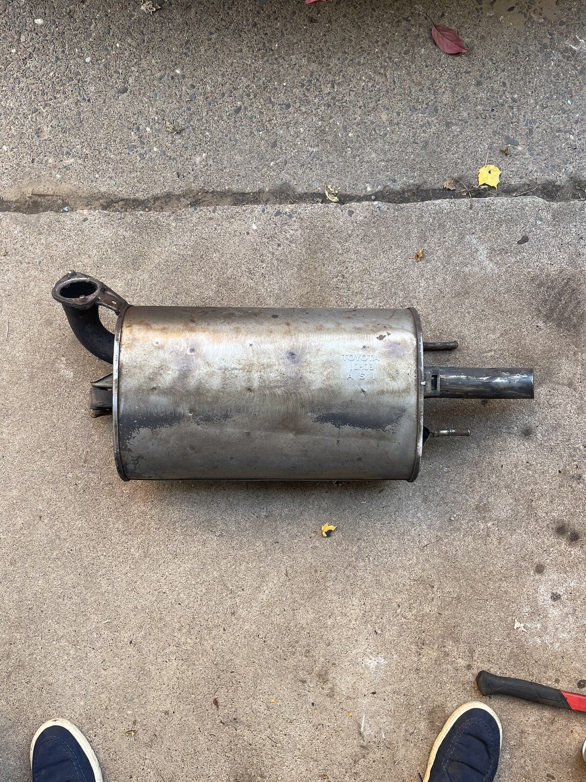 02-06 Toyota Camry OEM Rust Free Exhaust Muffler 4cyl Exhaust Silencer ...