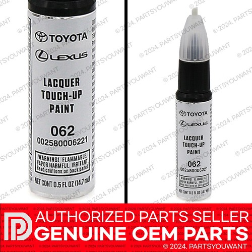 GENUINE Toyota Lexus Factory OEM Touch Up Paint 00258-00062-21 - White ...