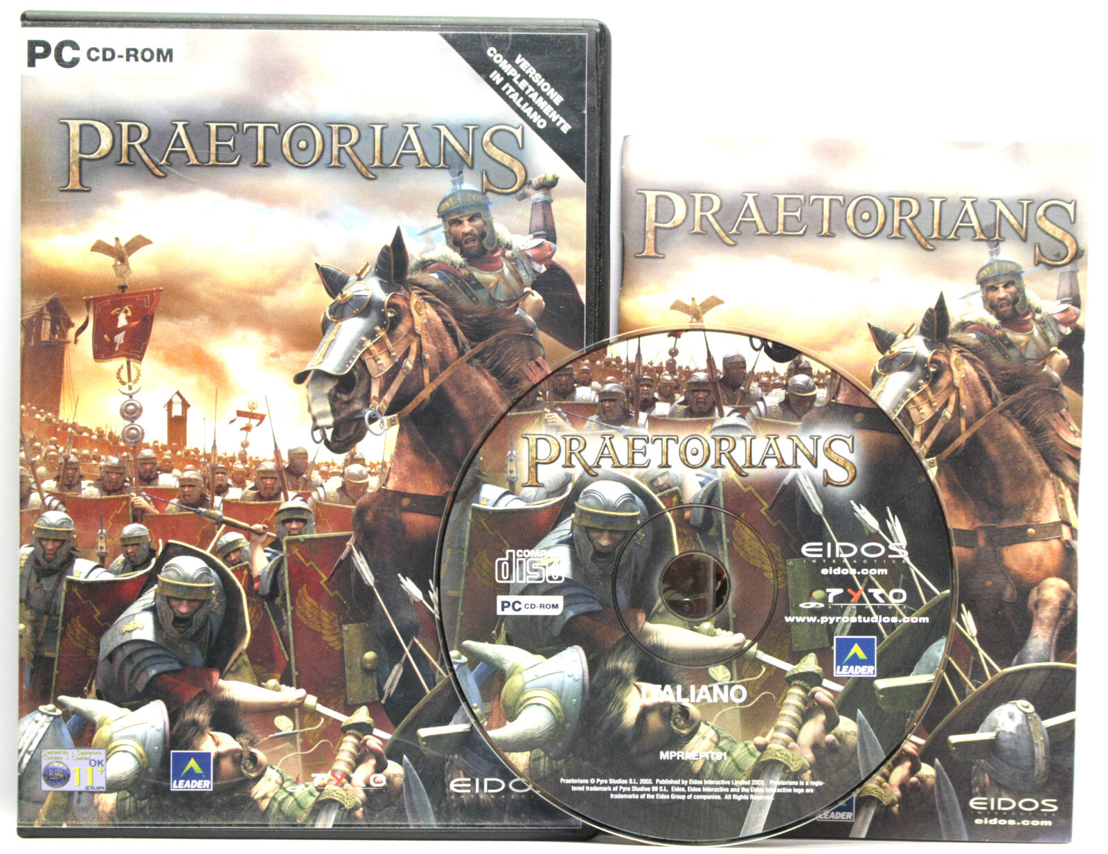 PRAETORIANS EIDOS GIOCO STRATEGICO PC CD ROM ED. COMPLETAMENTE IN ...