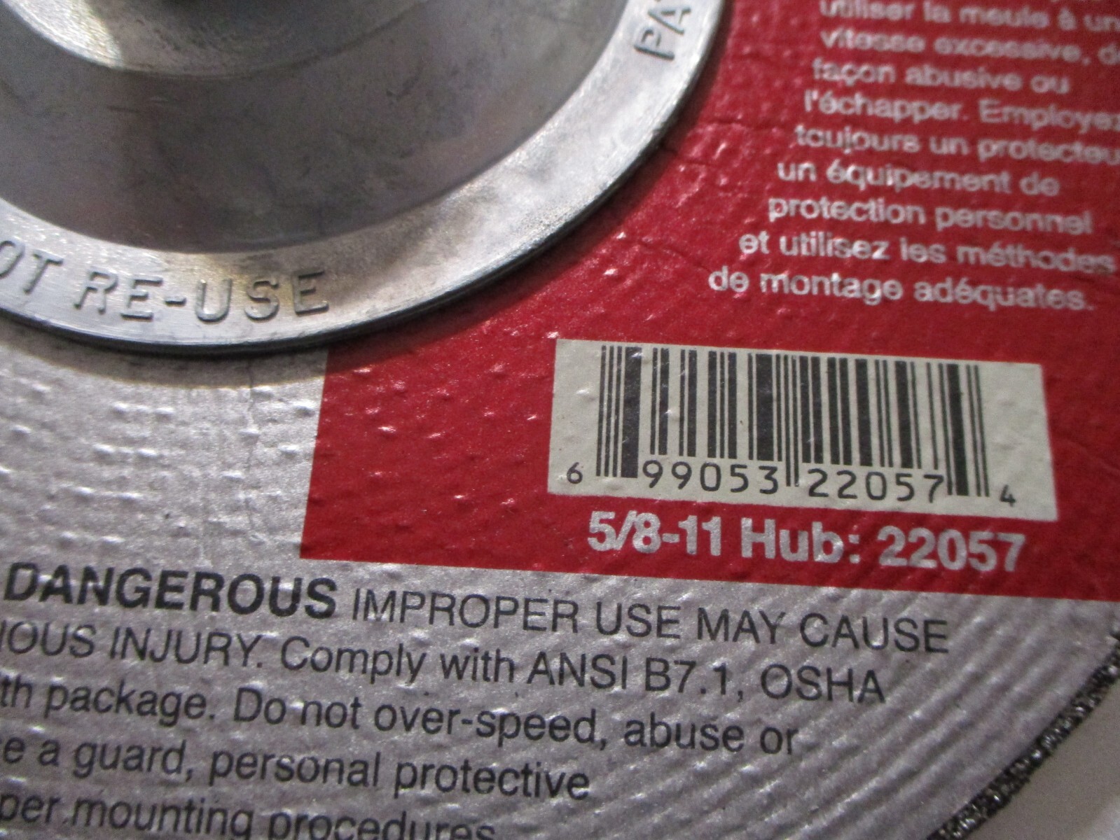 4 SAIT 7/8 Arbor 22056 7x3/32 Cutting Grinding Disc | eBay