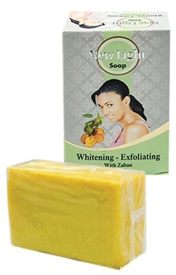 New Light Soap Whitening Exfoliating Zaban Extract 350g elec FREE ...