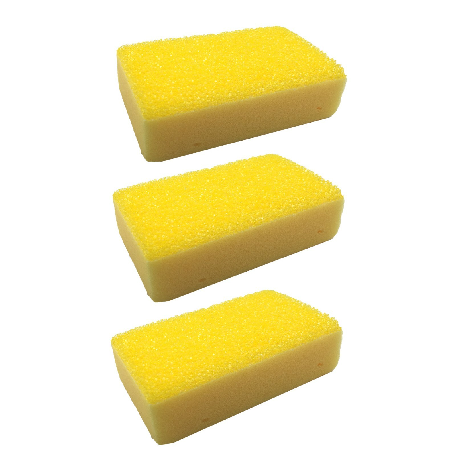 3 x Bug Shifter Sponge Abrasive Honeycomb Car Cleaner Tar Sap Stain ...