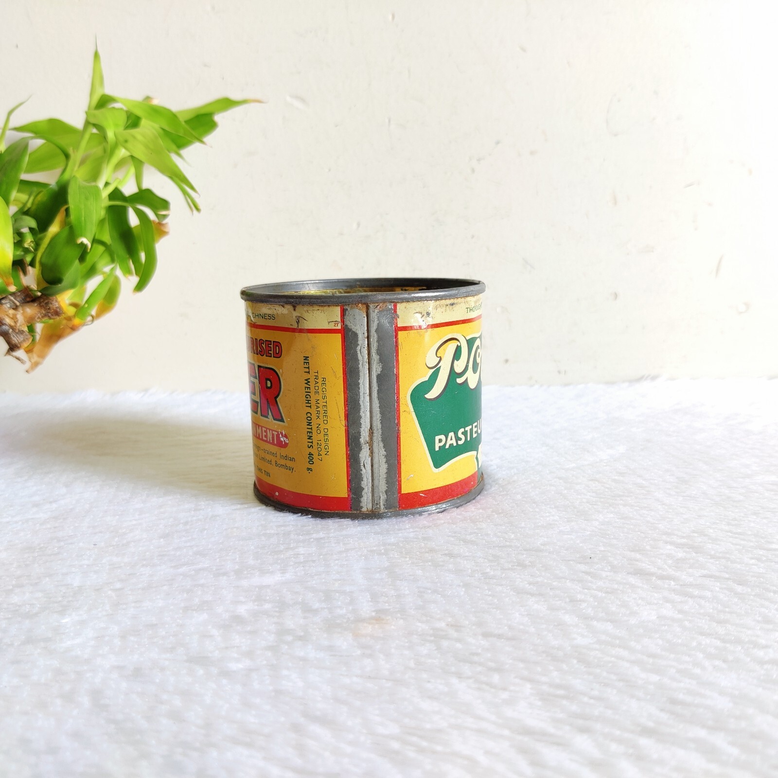 1940s Vintage Polson Butter Advertising Tin Box Old Decorative ...