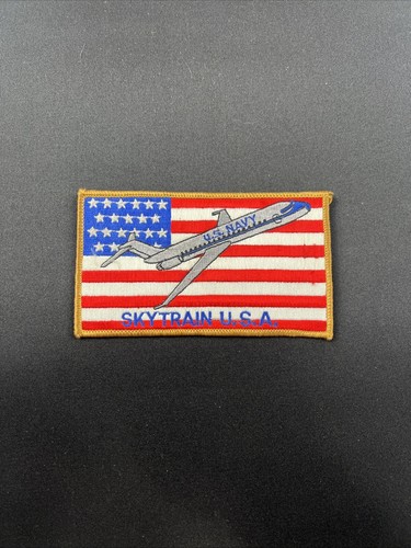 US Navy Skytrain C9-B USA Patch Military Soldiers Guard NOS Vintage ...
