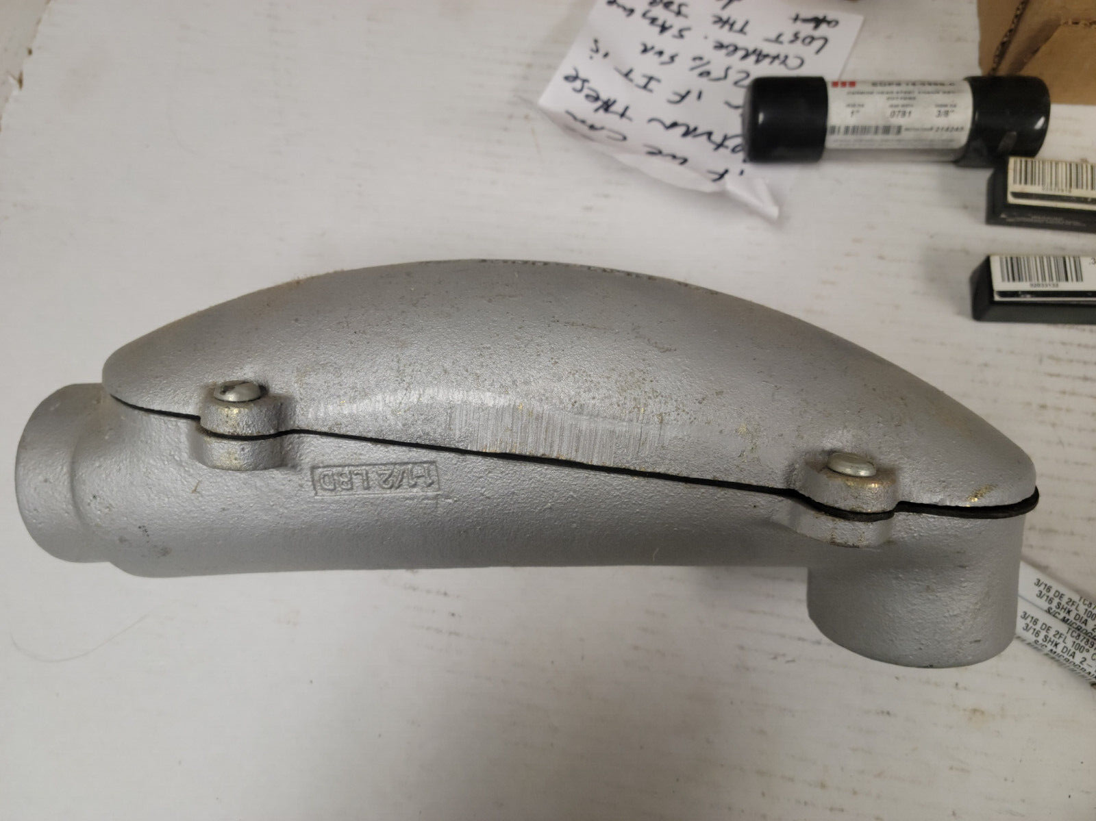 Appleton 1-1/2” LBD Conduit Pulling Fitting Malleable Iron | eBay