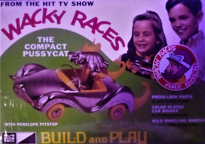 MPC WACKY RACES-THE COMPACT PUSSYCAT Model kit New | eBay