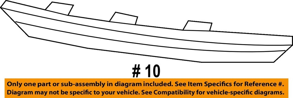 MAZDA OEM 17-18 CX-5 Front Bumper Grille-Bezel Left KB8A50C21E | eBay