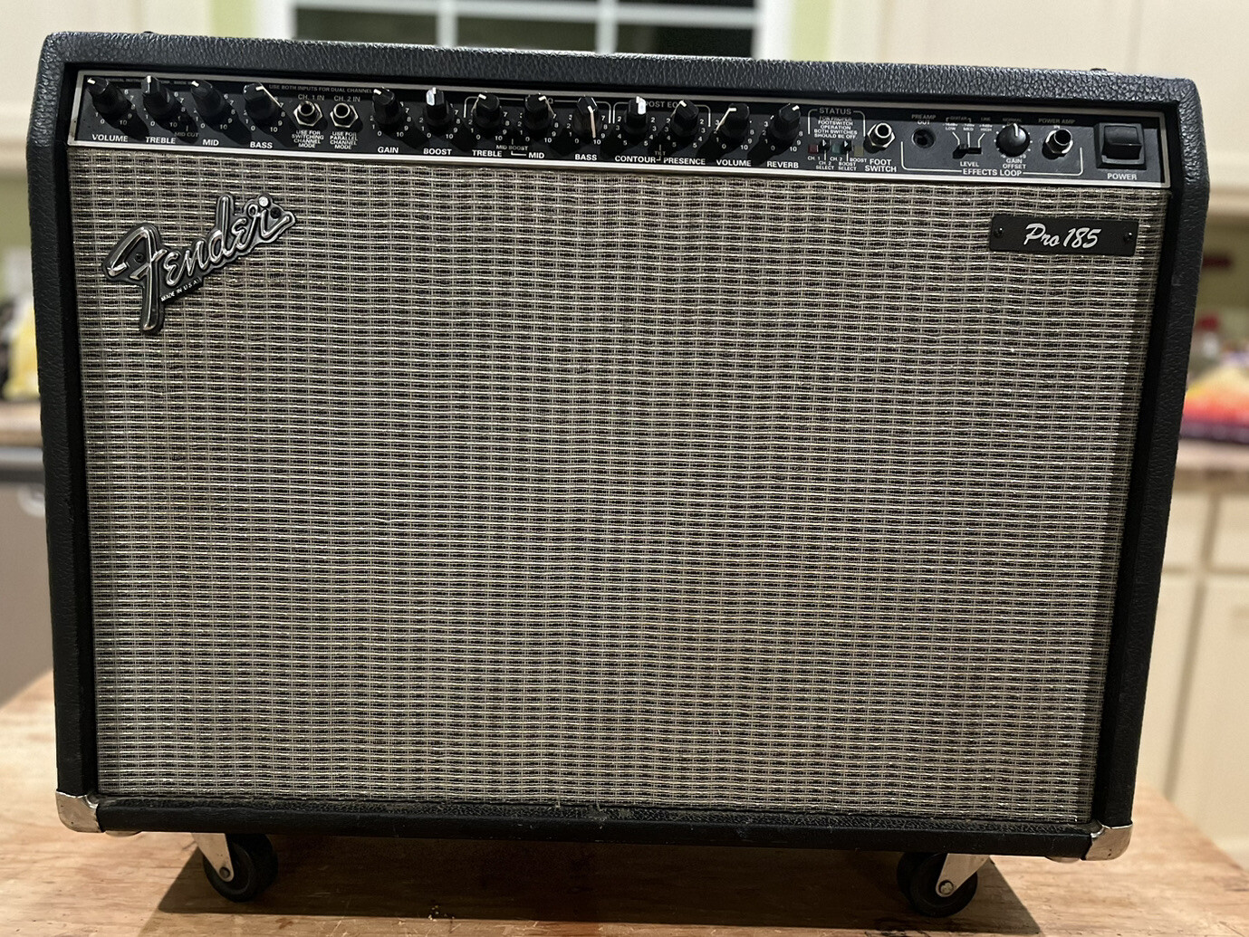 Fender Pro 185 PR 62 Amp Tested Working Nice | eBay